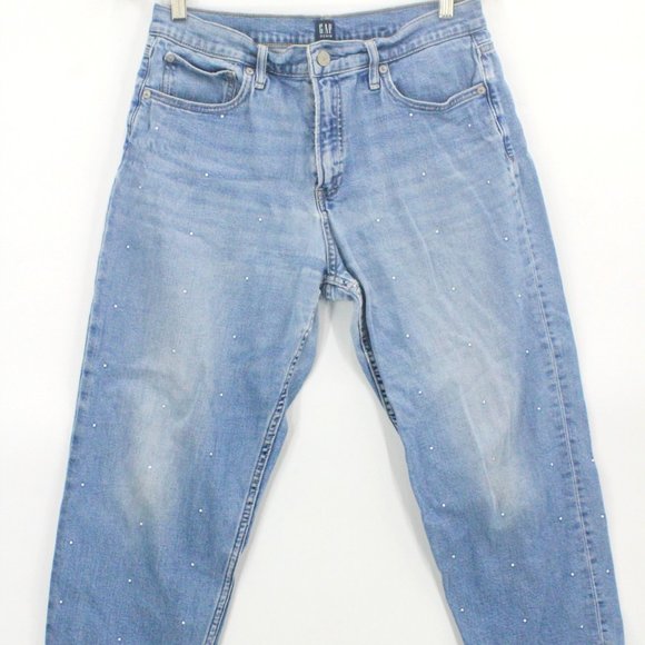 GAP | Jeans | Vintage Gap Cheeky Straight Leg Light Blue Stretch Denim ...